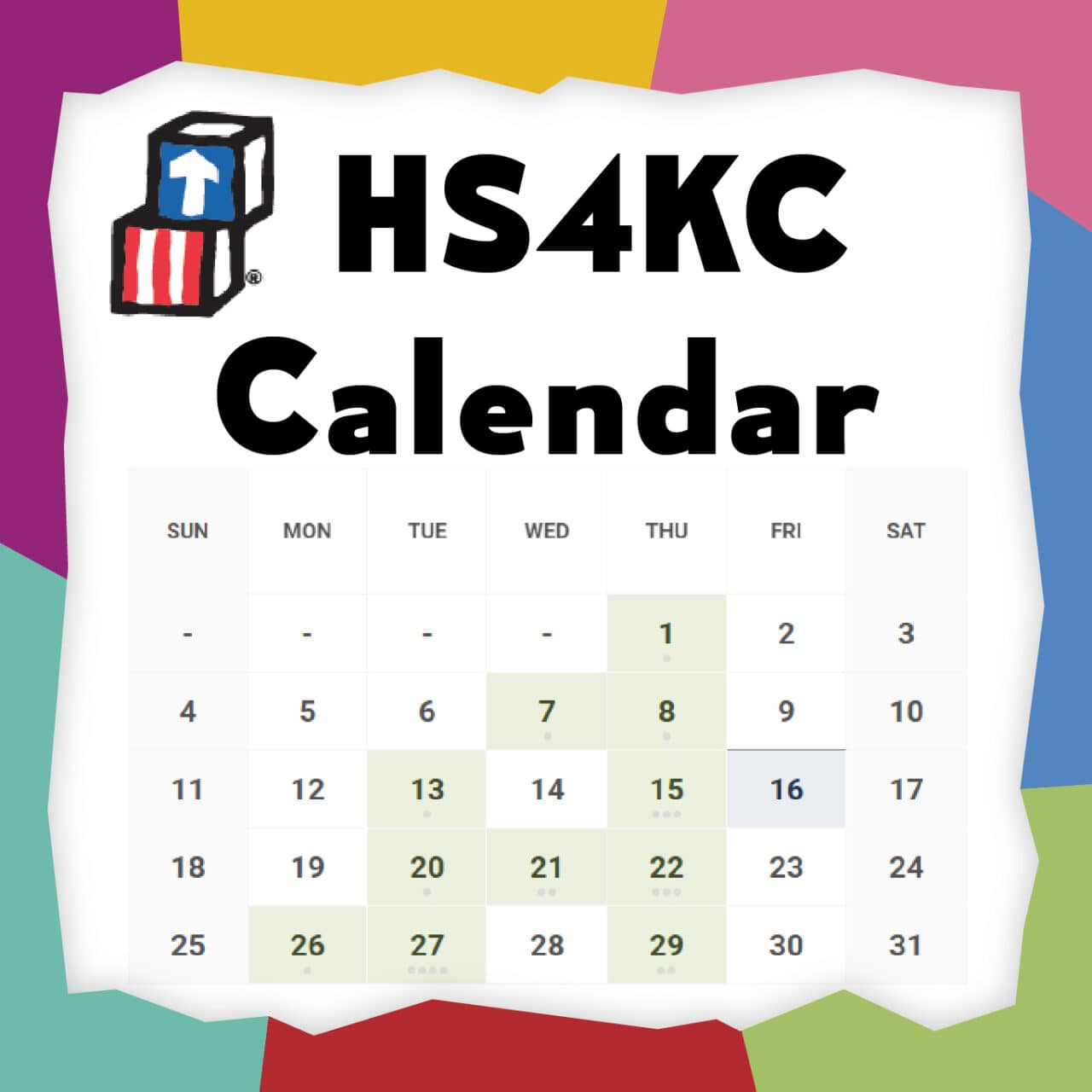 Calendar - Head Start for Kent County